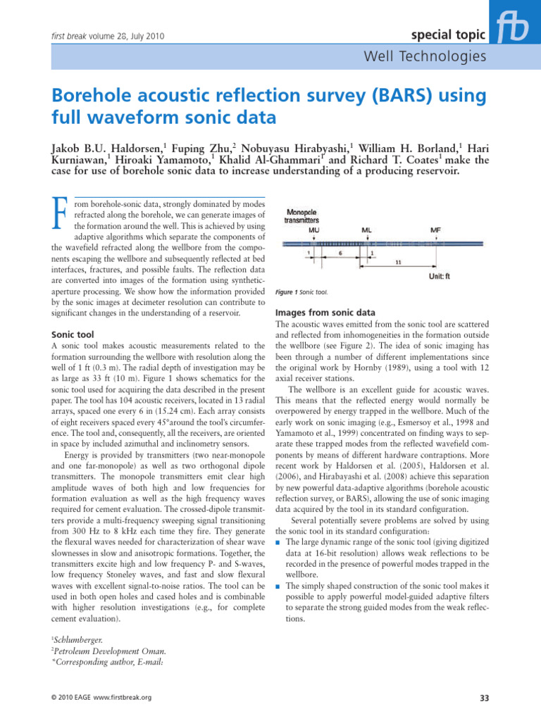 201007-fb-sonic (3) | PDF | Waves | Reflection (Physics)