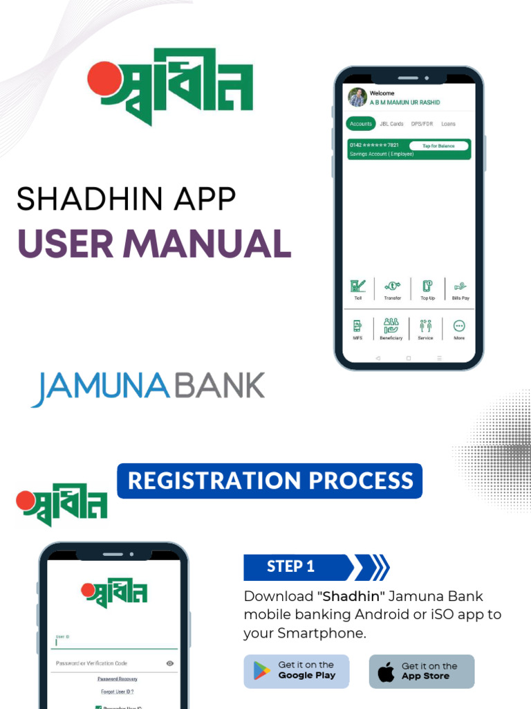 Shadhin-App-User-Manual_compressed | PDF | Cheque | Personal Identification Number