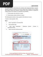 SD - Documents Flow - Tutorial | PDF