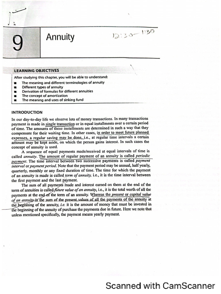 Annuity | PDF