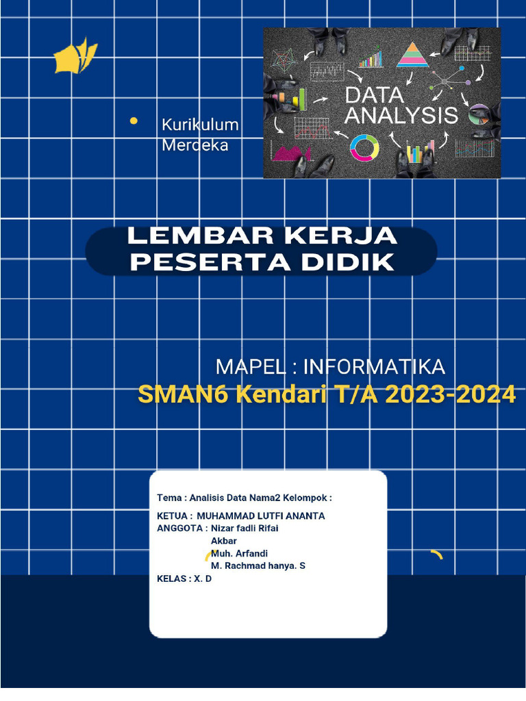 LKPD Analisis Data | PDF