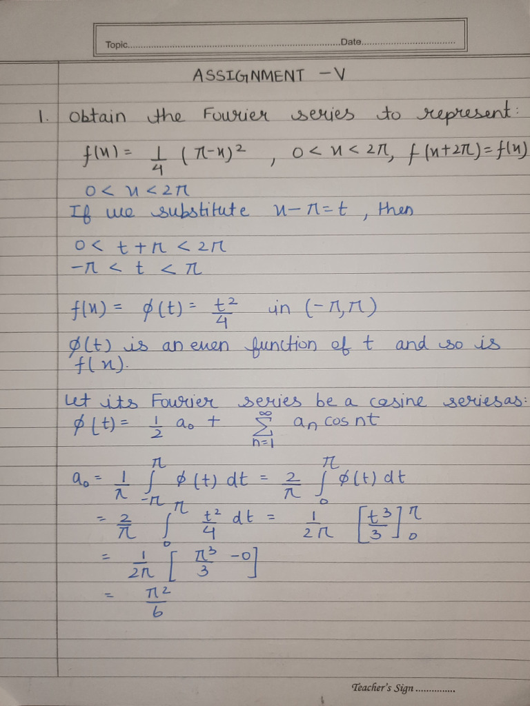 Solutions Assignment-5 | PDF
