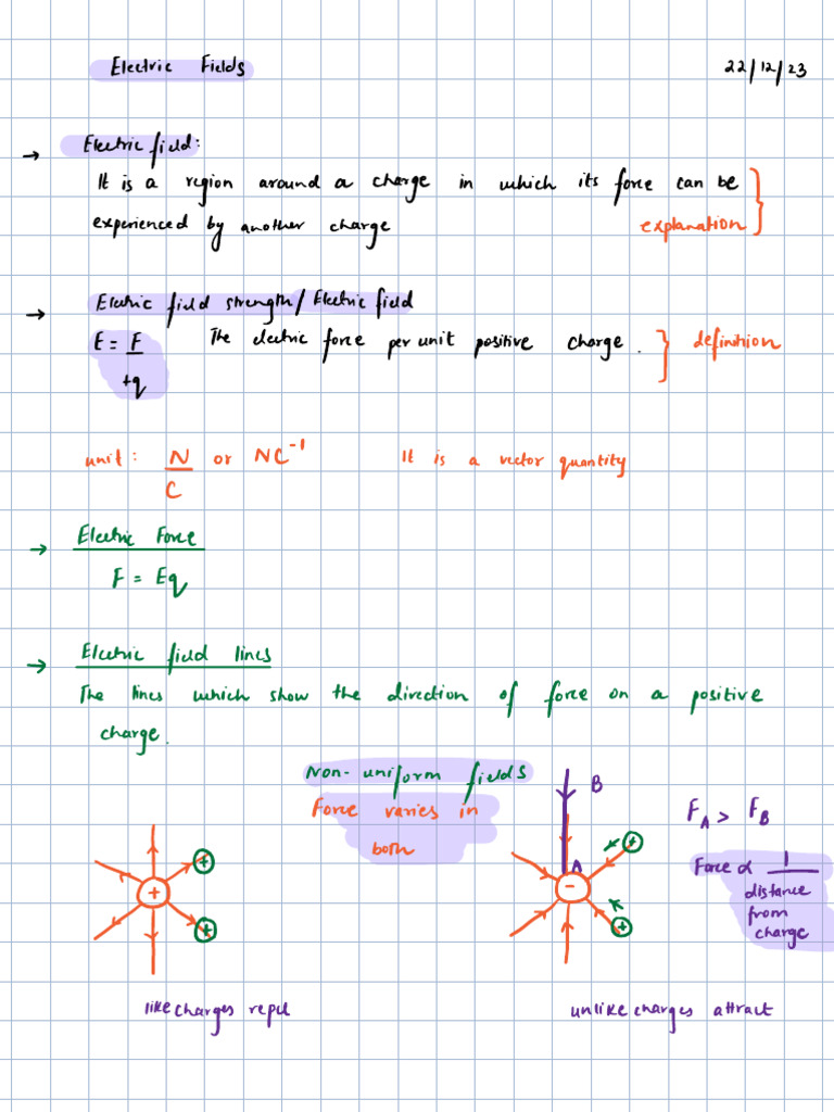 Electric Fields | PDF | Electronvolt | Atomic Nucleus