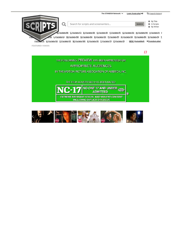 Brief Encounter Script in PDF Format | PDF