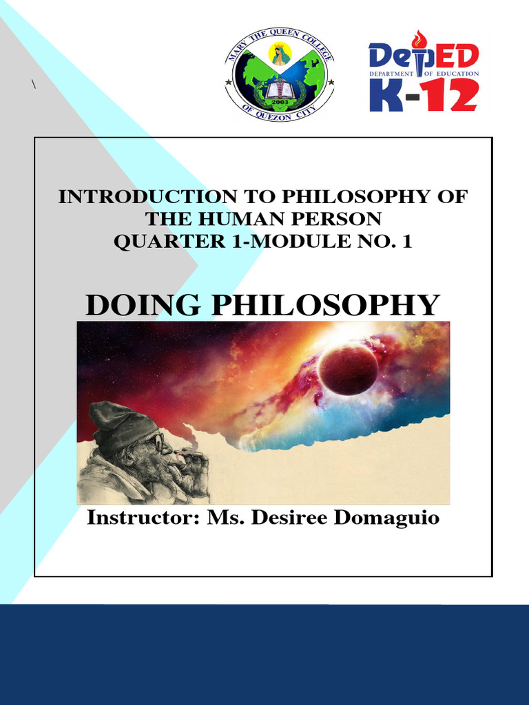 Introduction to Philosophy Module 1 | PDF | Science | Reason