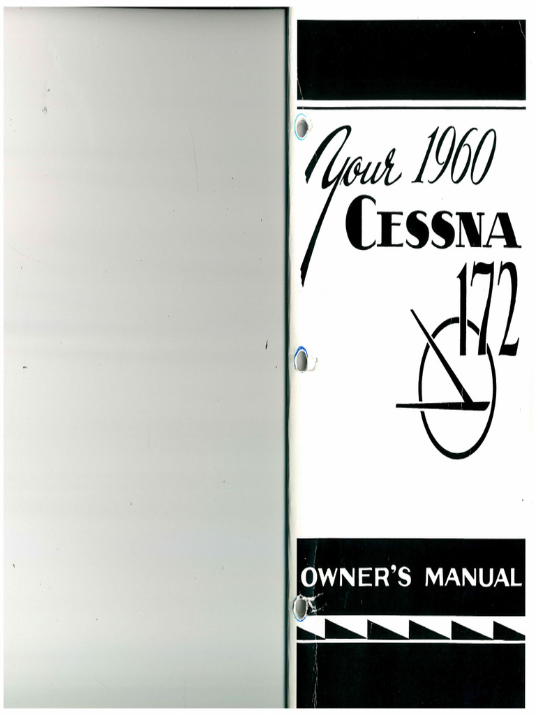 Cessna 172A POH | PDF