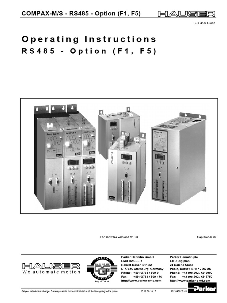RS485 | PDF | Computer Networking | Computer Engineering