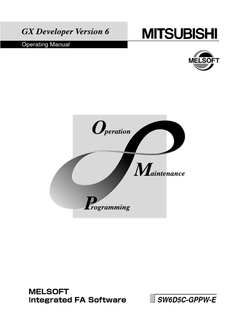 Operating Manual: Sw6D5C-Gppw-E | PDF | Programmable Logic Controller ...