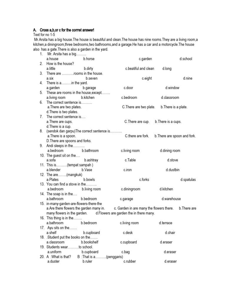 Soal PAS Keisha | PDF | Home