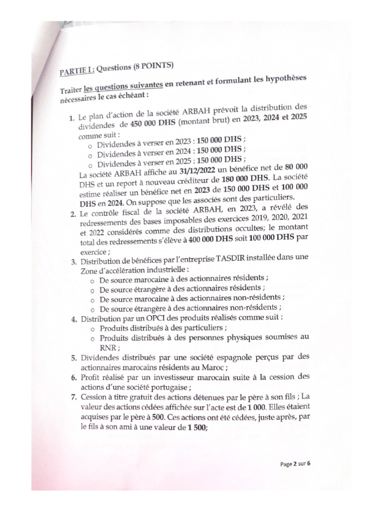 Fiscalité Normale 2023 (5) | PDF