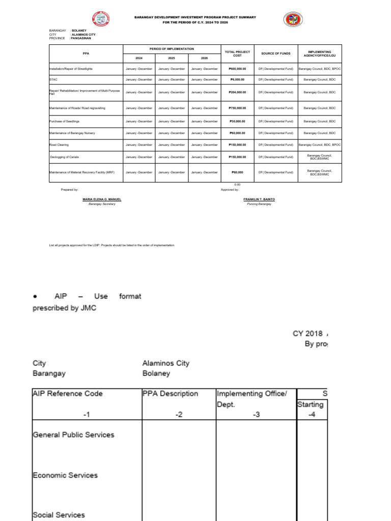 BDP Investment Program | PDF | Economies