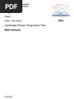 Progression Test Science Stage 3 Paper 2 2023 | PDF | Applied And ...