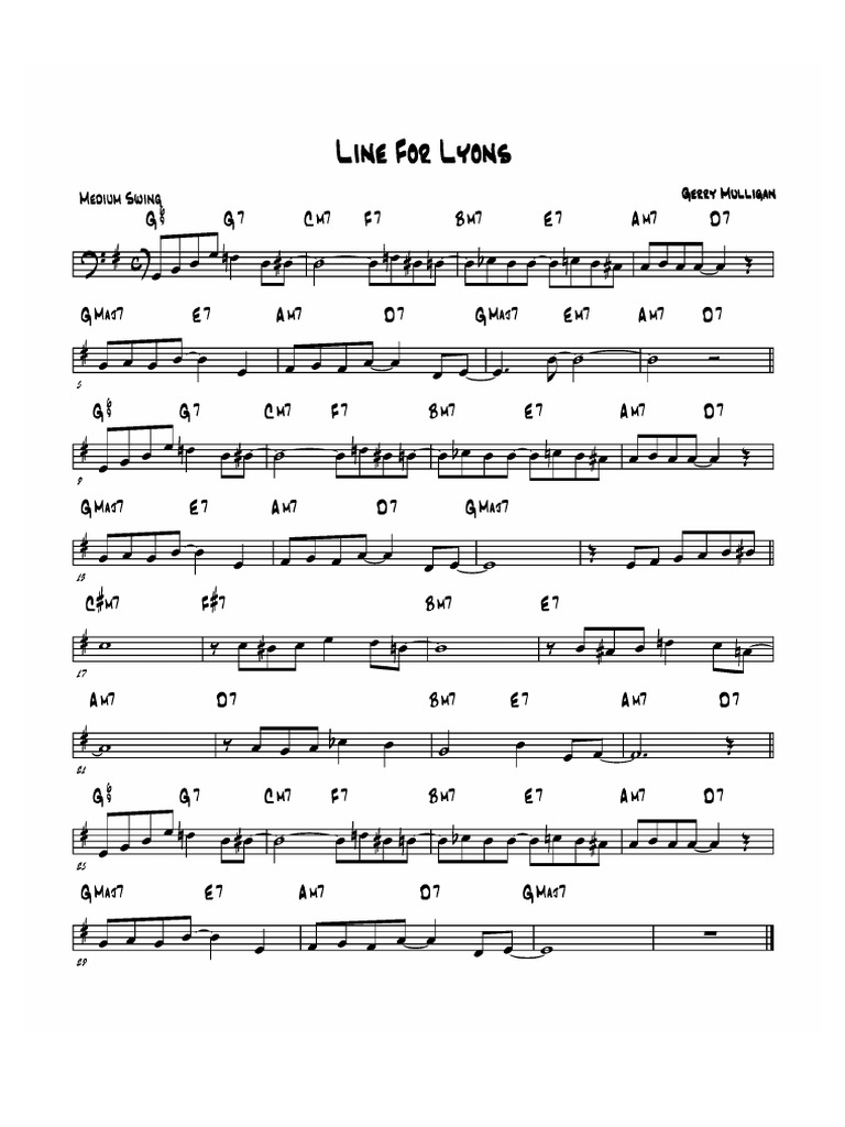 Line for Lyons | PDF