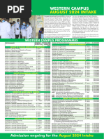 KIU Courses and Fees Structure 2025 | PDF | Bachelor's Degree | Engineering
