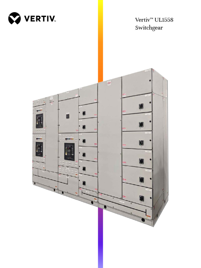 Vertiv Ul1558 Switchgear Brochure SL 70900 | PDF | Manufactured Goods ...