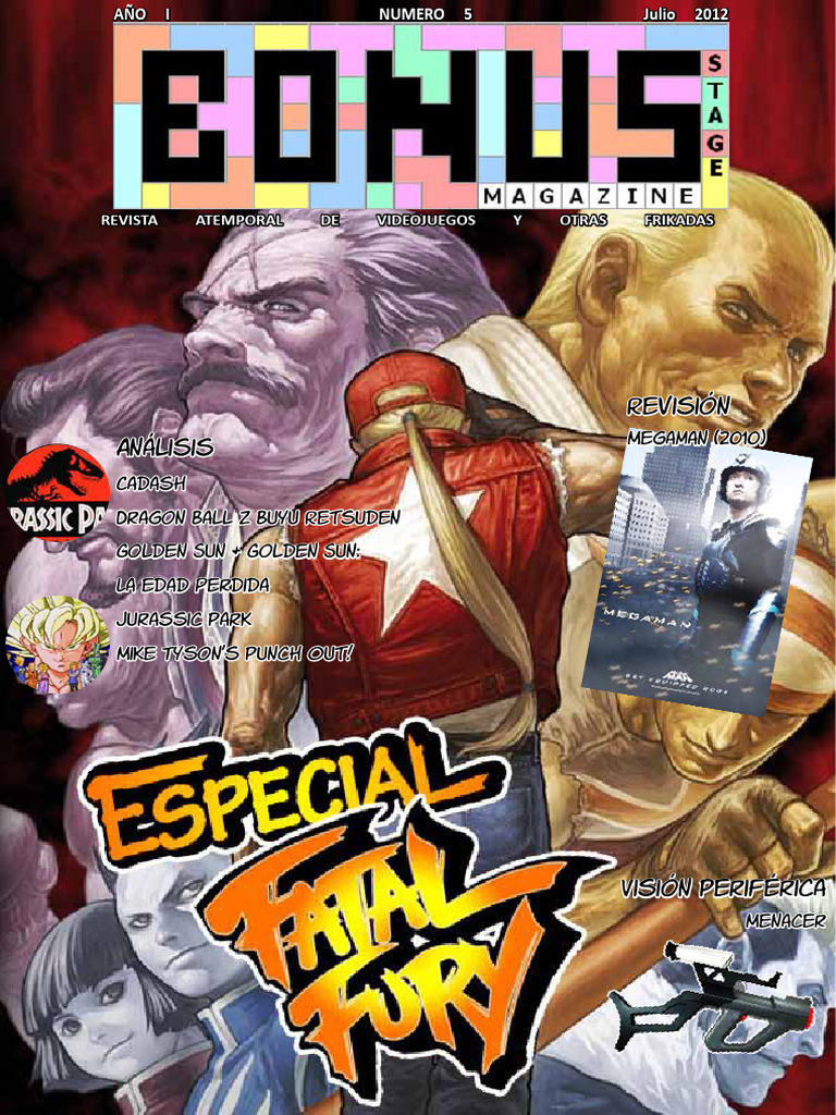 Bonus Stage Magazine 05 Especial-Fatal-Fury | PDF