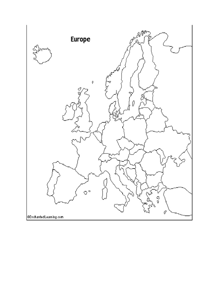 Europe Map | PDF
