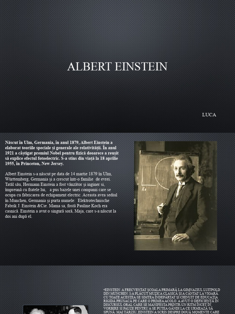Albert Einstein | PDF
