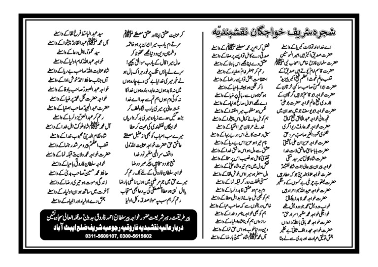 Shajra | PDF
