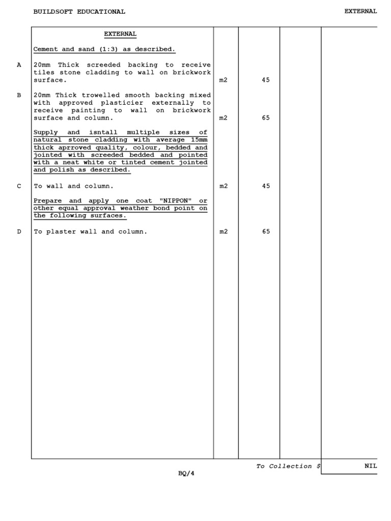 SomimPunyaExternalWall (2 files merged) | Download Free PDF | Tile | Wall