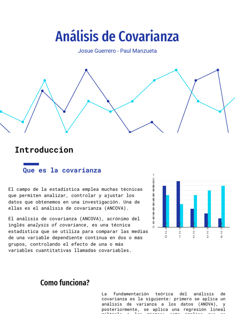 Analisis de CoVarianza | PDF | Análisis de variación | Análisis de covarianza