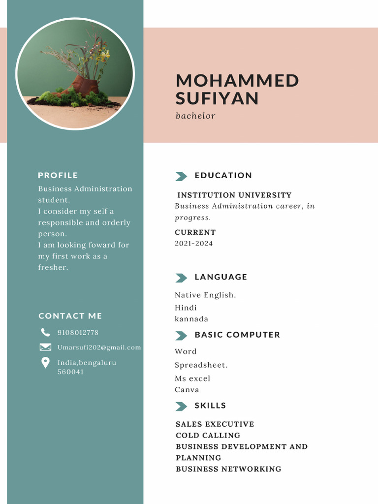 Mohammed Sufiyan | PDF