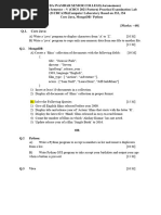 TYBBA (CA) Sem V Practical Slips | PDF