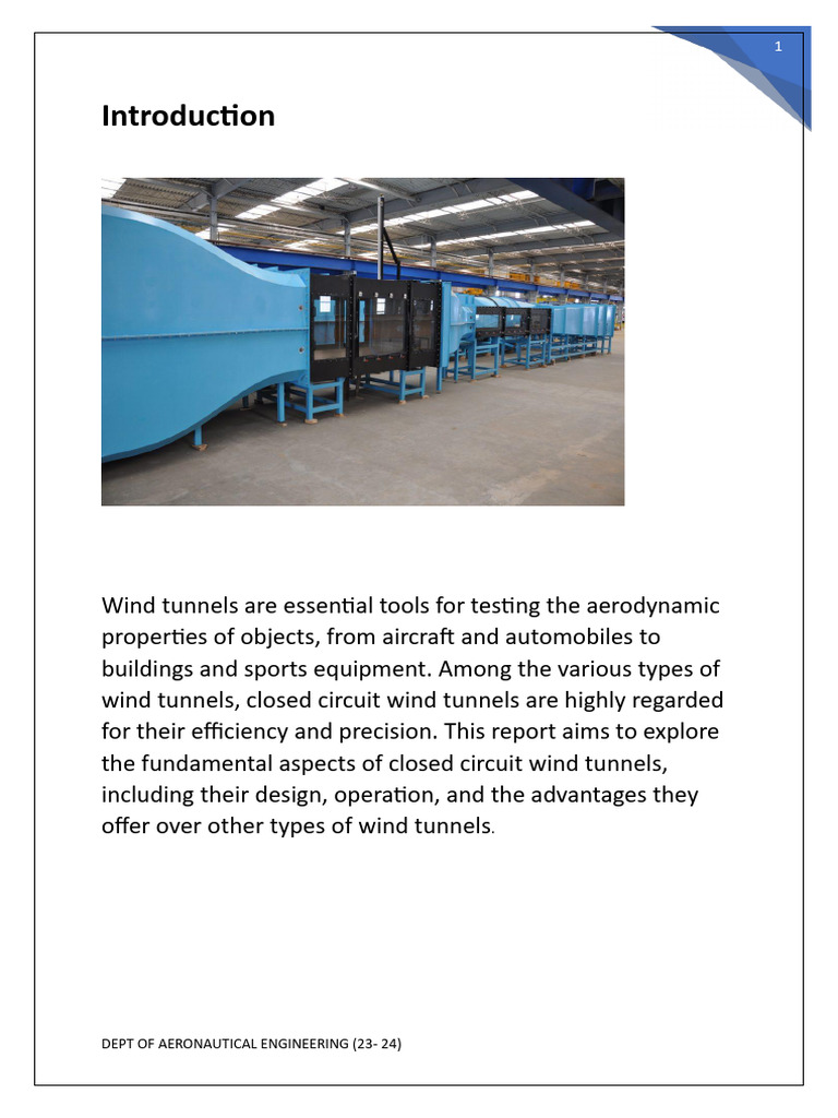 Wind Tunnel | Download Free PDF | Wind Tunnel | Engineering