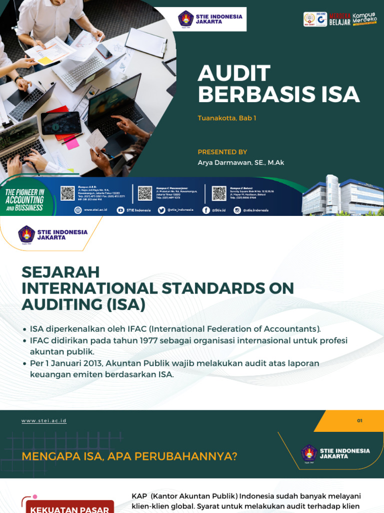 Audit Berbasis ISA: Perubahan dan Implikasi | PDF