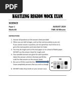 Setswana STD 3 3 | PDF