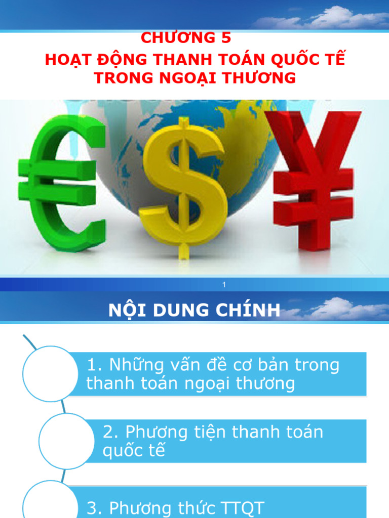 Chương 5. Ho T Đ NG TTQT Trong Ngo I Thương (Autosaved) | PDF