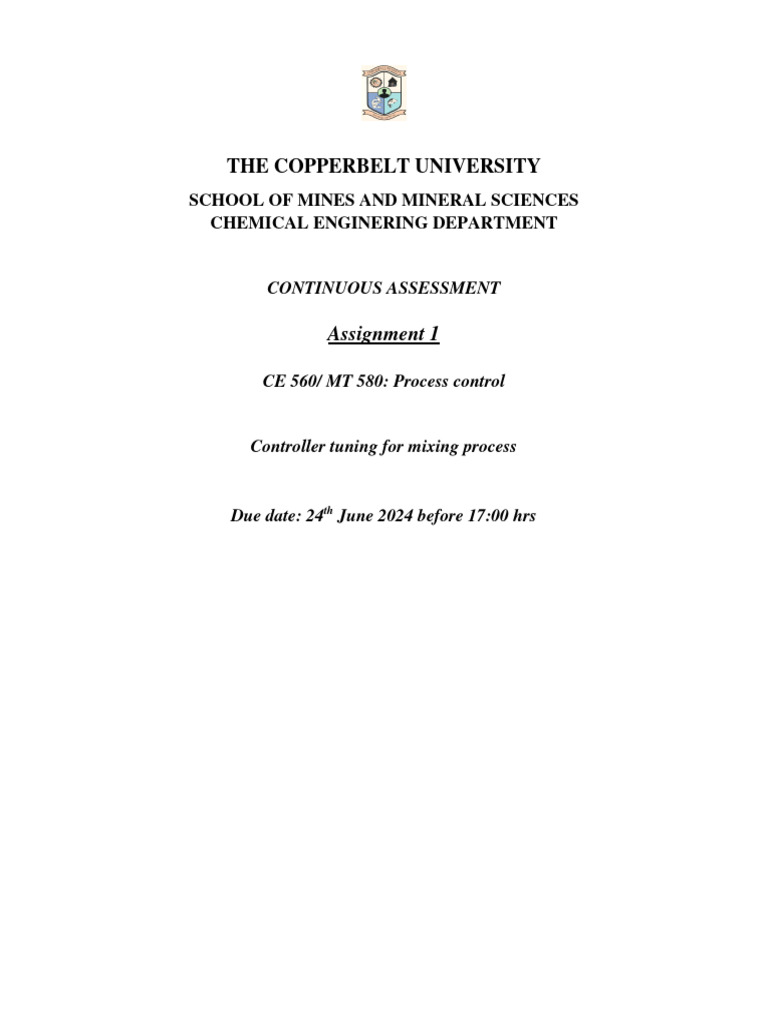 2024 assign1 | PDF | Steady State | Flow Measurement