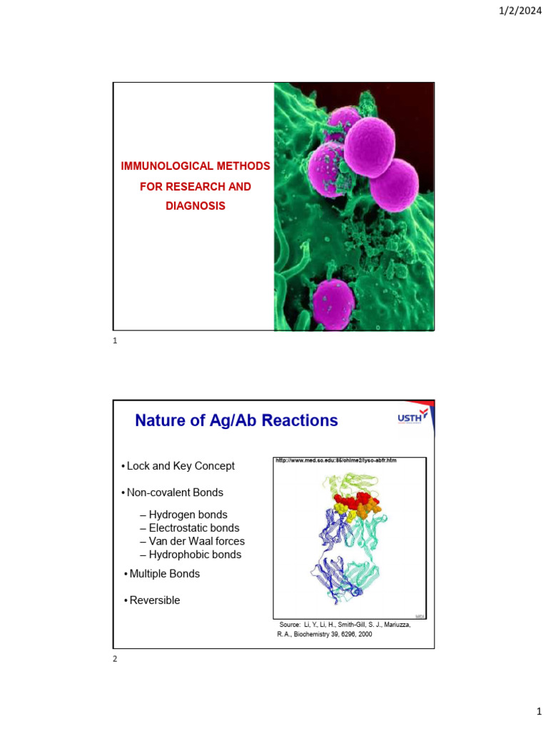 Immunological Methods | PDF | Antibody | Polyclonal B Cell Response