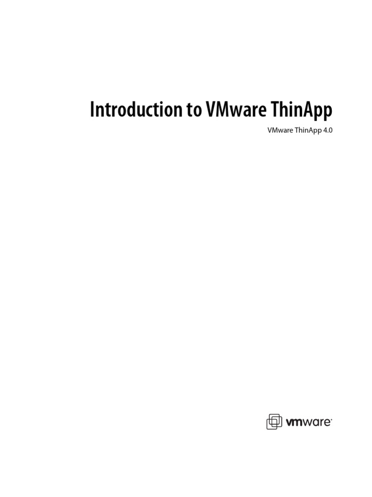 thinapp_intro | PDF | Windows Registry | Microsoft Windows