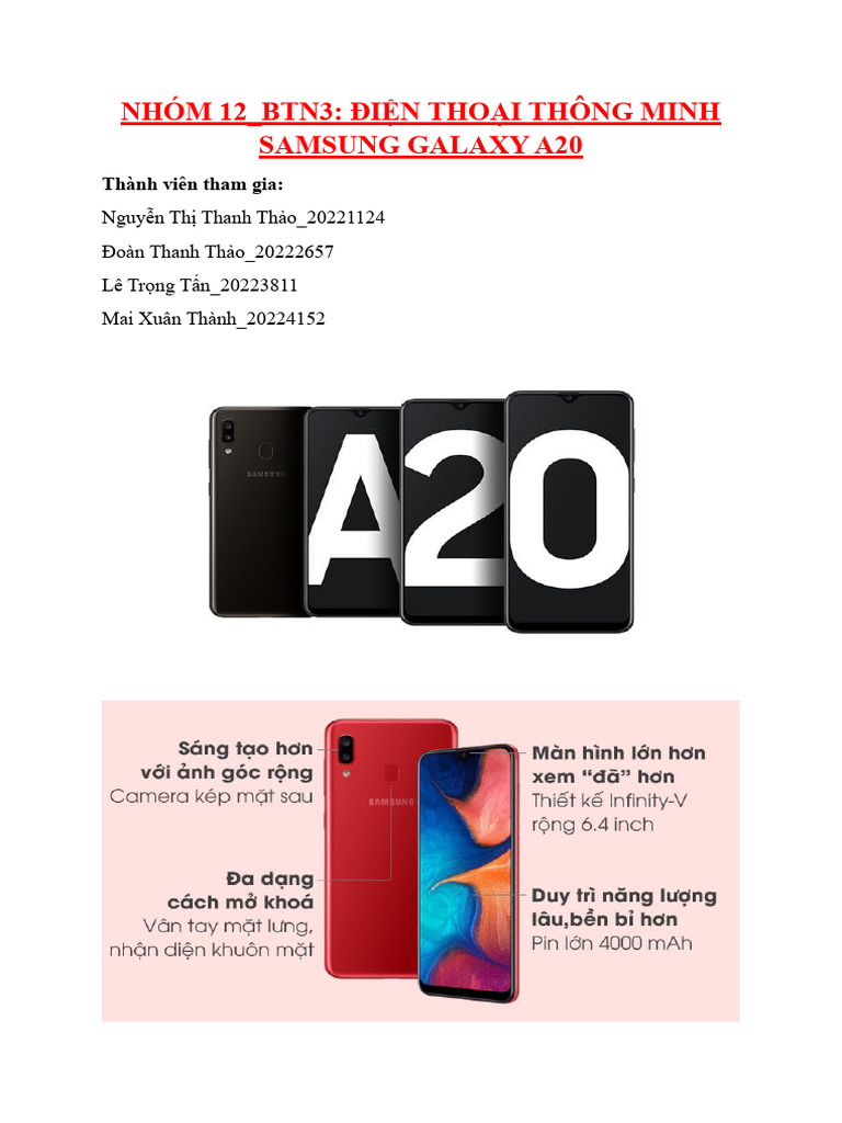 Nhóm 12 - BTN3 | PDF