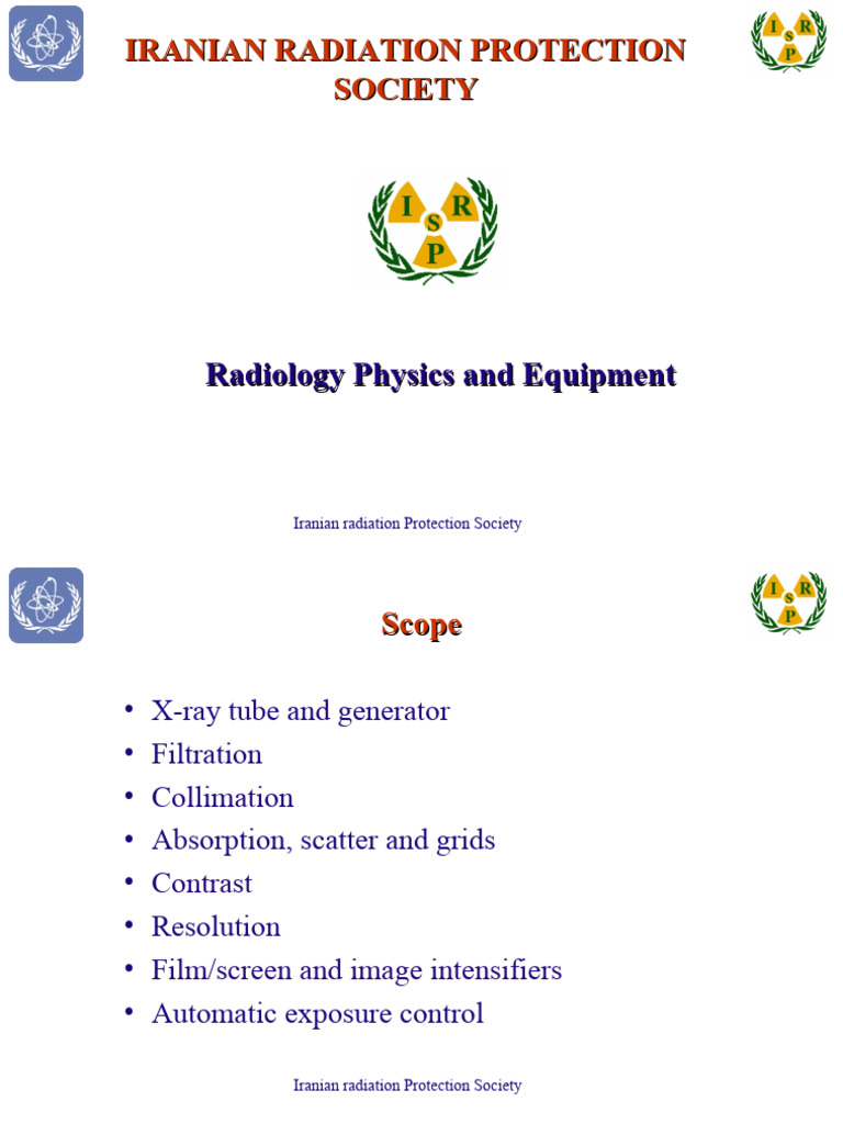 3 4 Radiology Physics | PDF | X Ray | Radiography