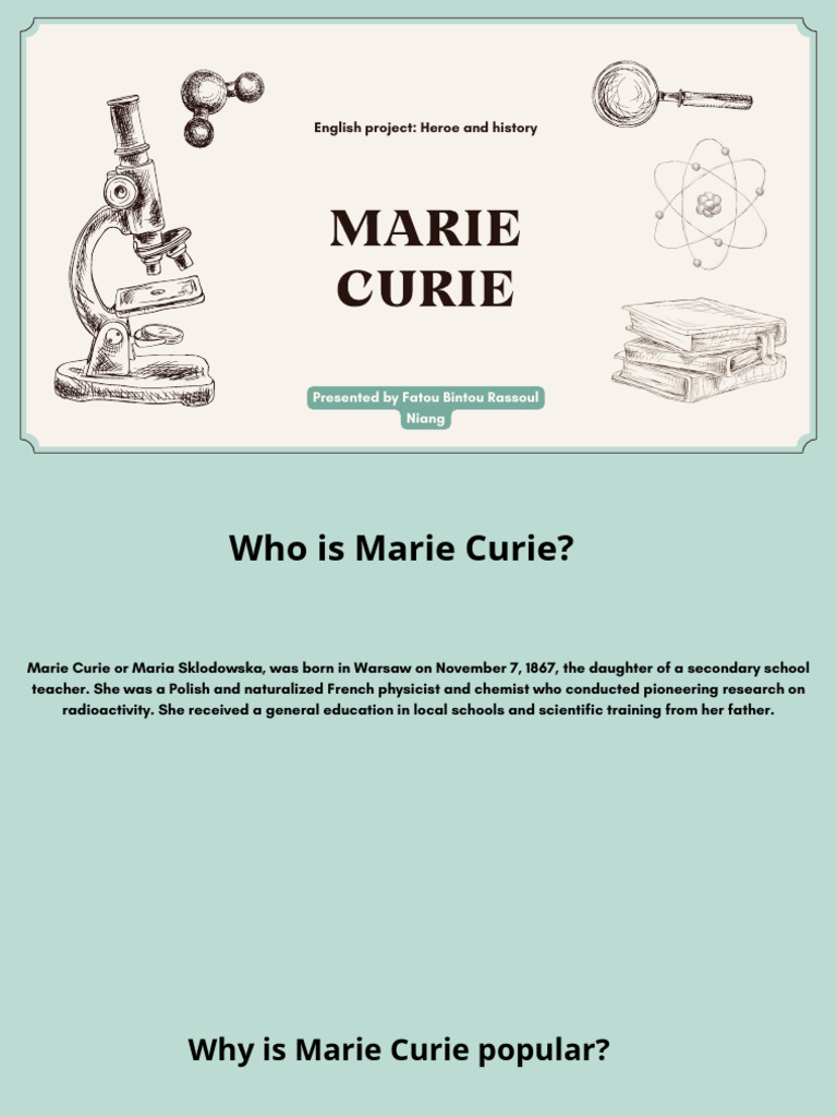 Marie Curie | PDF