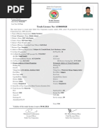 Union Parishad Trade License Format | PDF