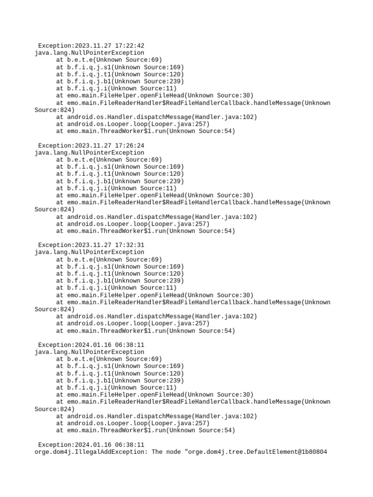 yozolog | Download Free PDF | Java (Programming Language) | Android (Operating System)