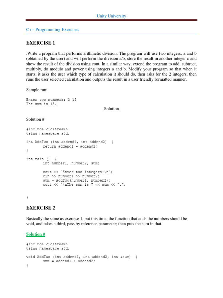 C++ Funtions | PDF | Computing | Software Engineering