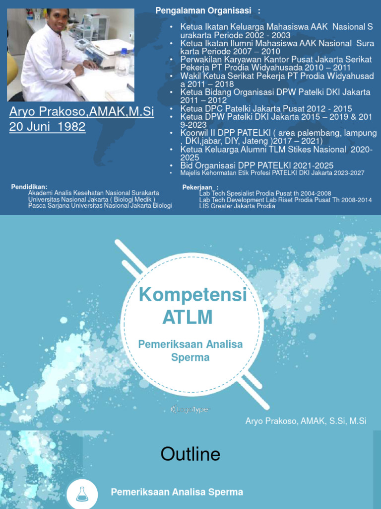 Standar Kompetensi ATLM Analisa Sperma | PDF
