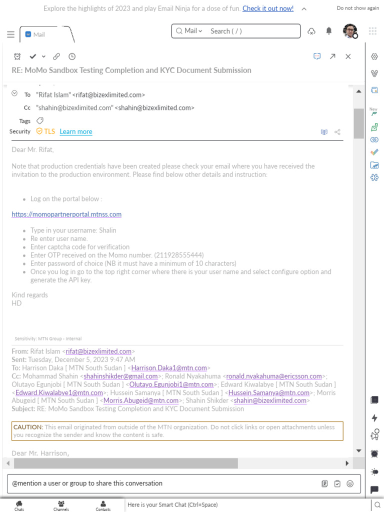 Inbox - Zoho Mail (Rifat@bizexlimited - Com) | PDF | Computer Mediated ...
