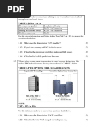Grade 12 Maths Lit: Measurement Conversions | PDF | Volume | Measurement