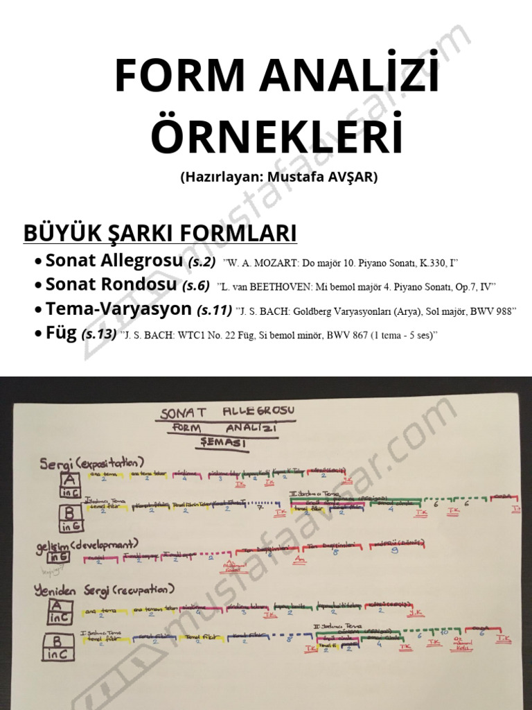 Form Analizi Ornekleri Buyuk Sarki Formlari 1 | PDF