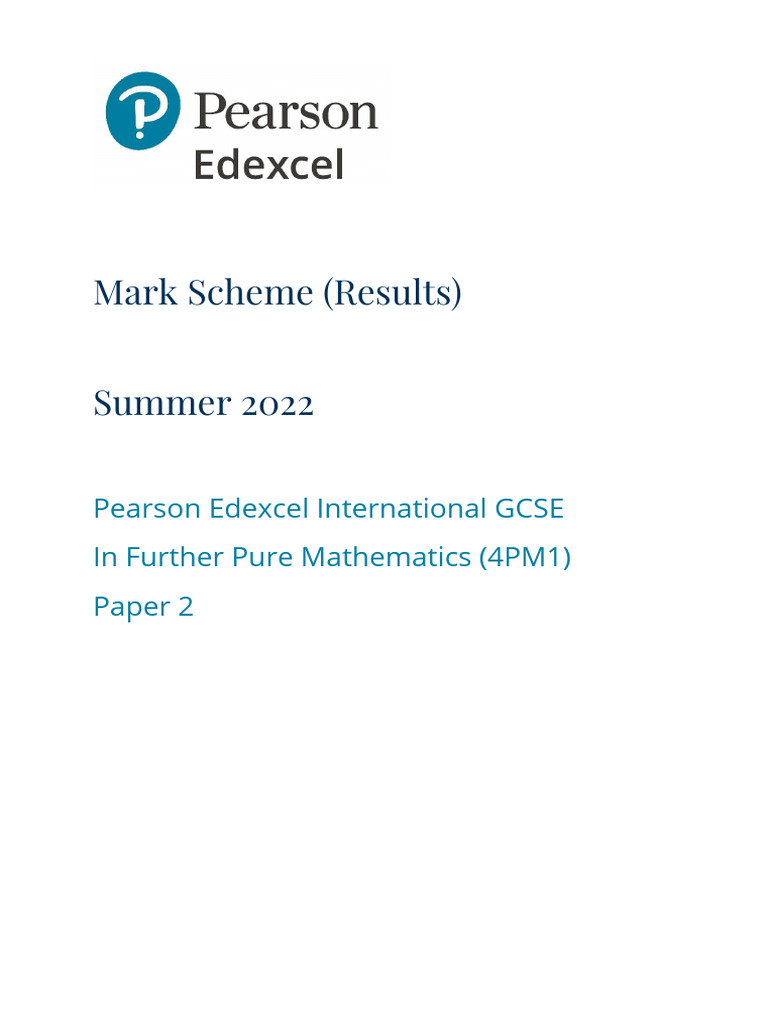 May 22 P2 MS | PDF | Mathematics