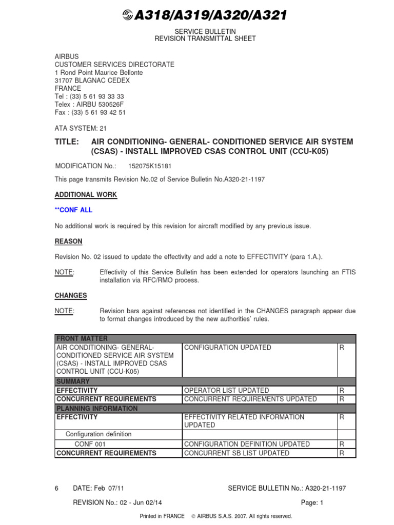 Title: Air Conditioning-General - Conditioned Service Air System (Csas ...
