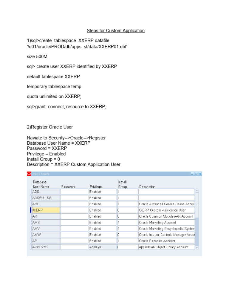 Steps for Custom Application | Download Free PDF | Application Software | Menu (Computing)