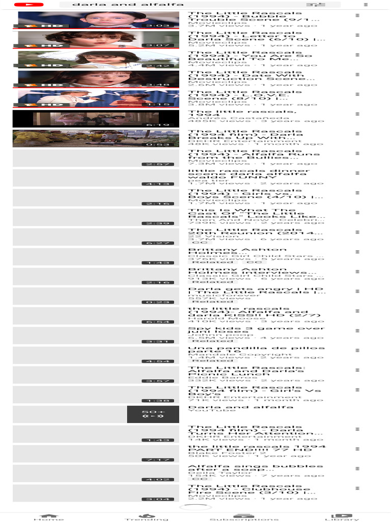 Darla and Alfalfa - YouTube | PDF