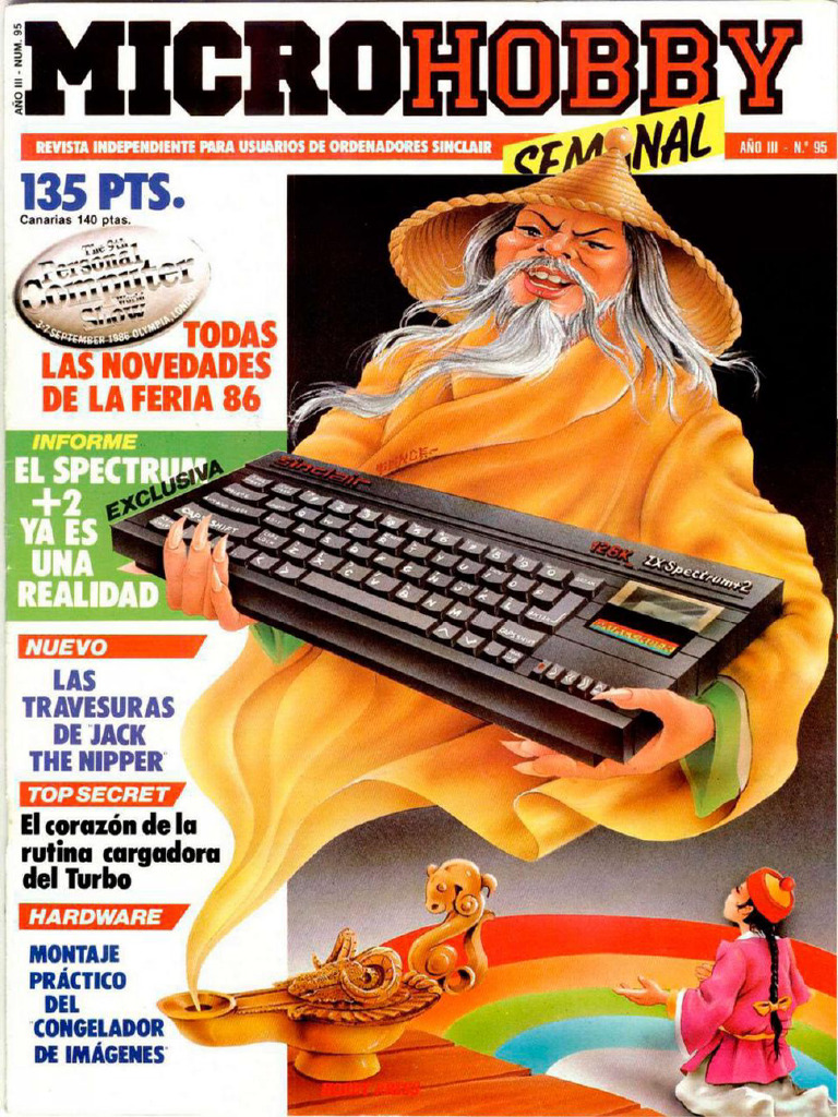 MicroHobby 095 | PDF | Diseño | Equipo de oficina