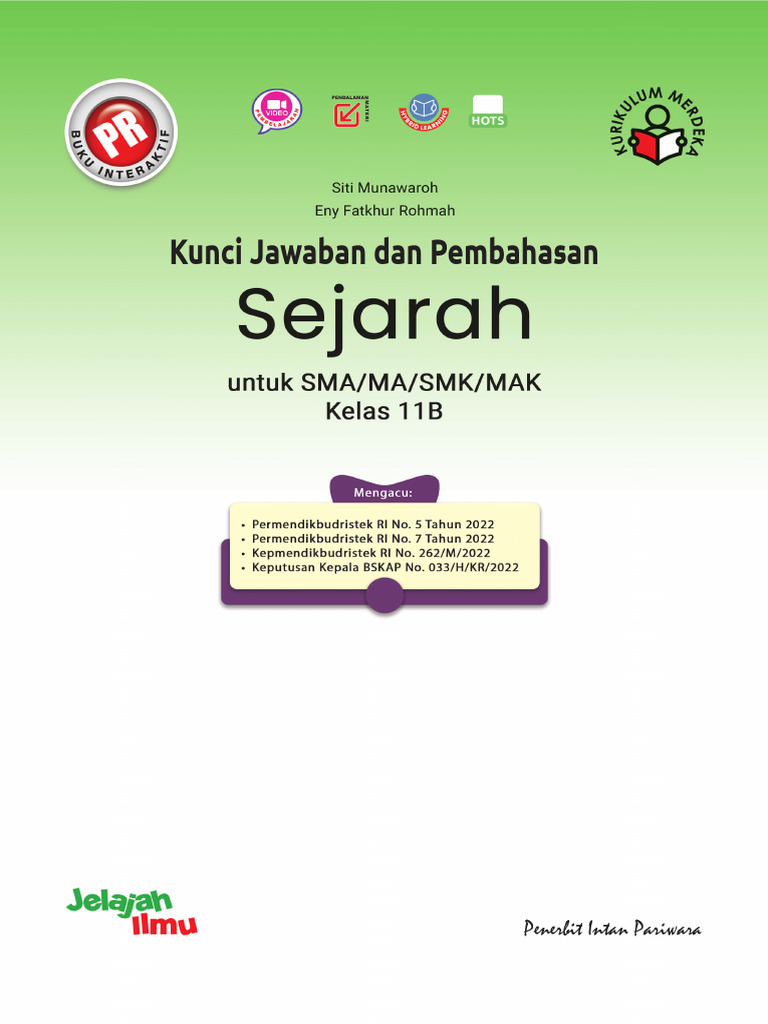 PR Sejarah 11B 2023 - Kunci Jawaban | PDF
